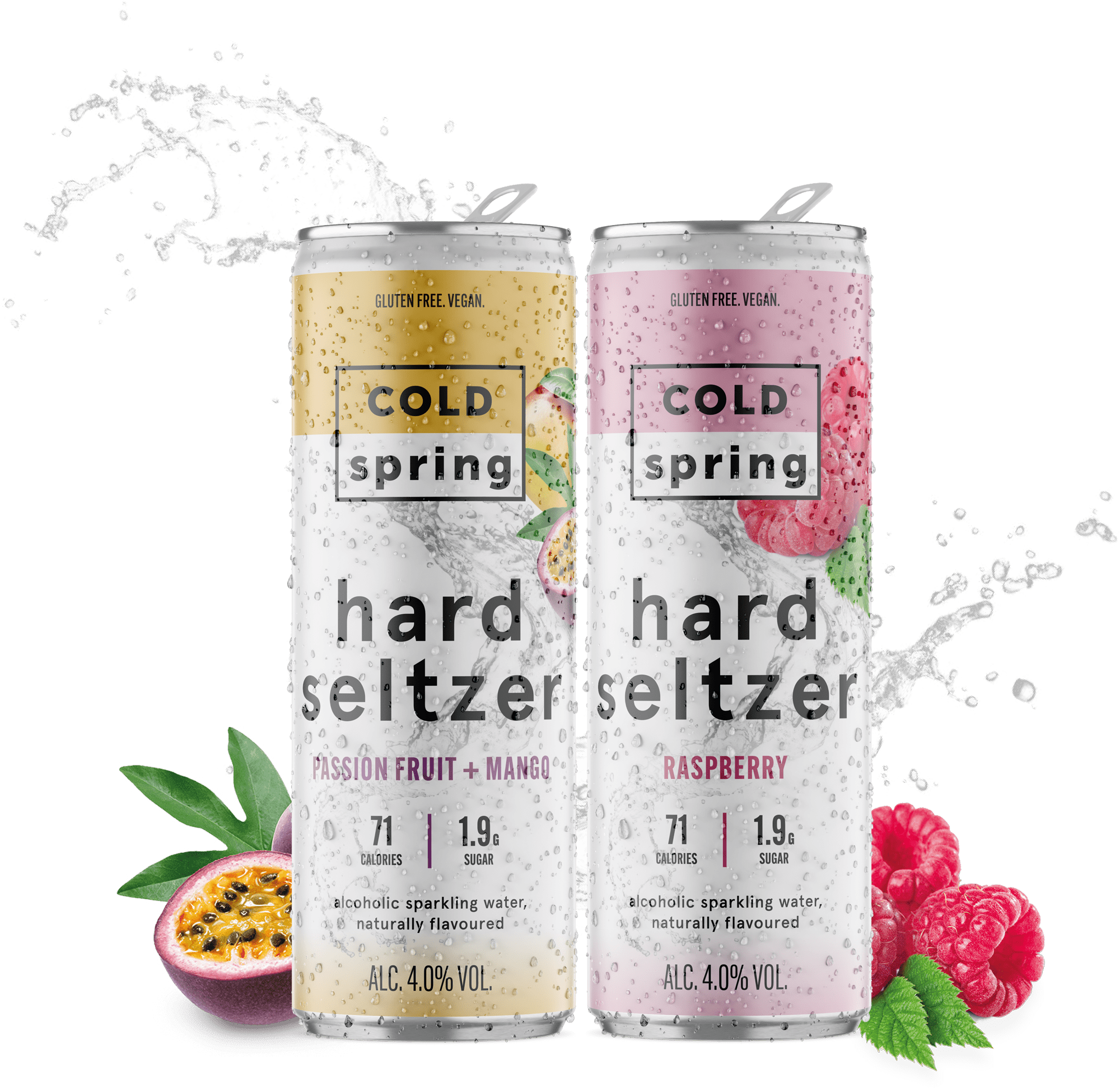 Cold Spring Hard Seltzer | Only 71 Calories | Next Day Delivery